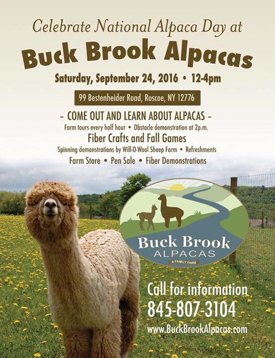 National Alpaca Days at Buck Brook Alpacas